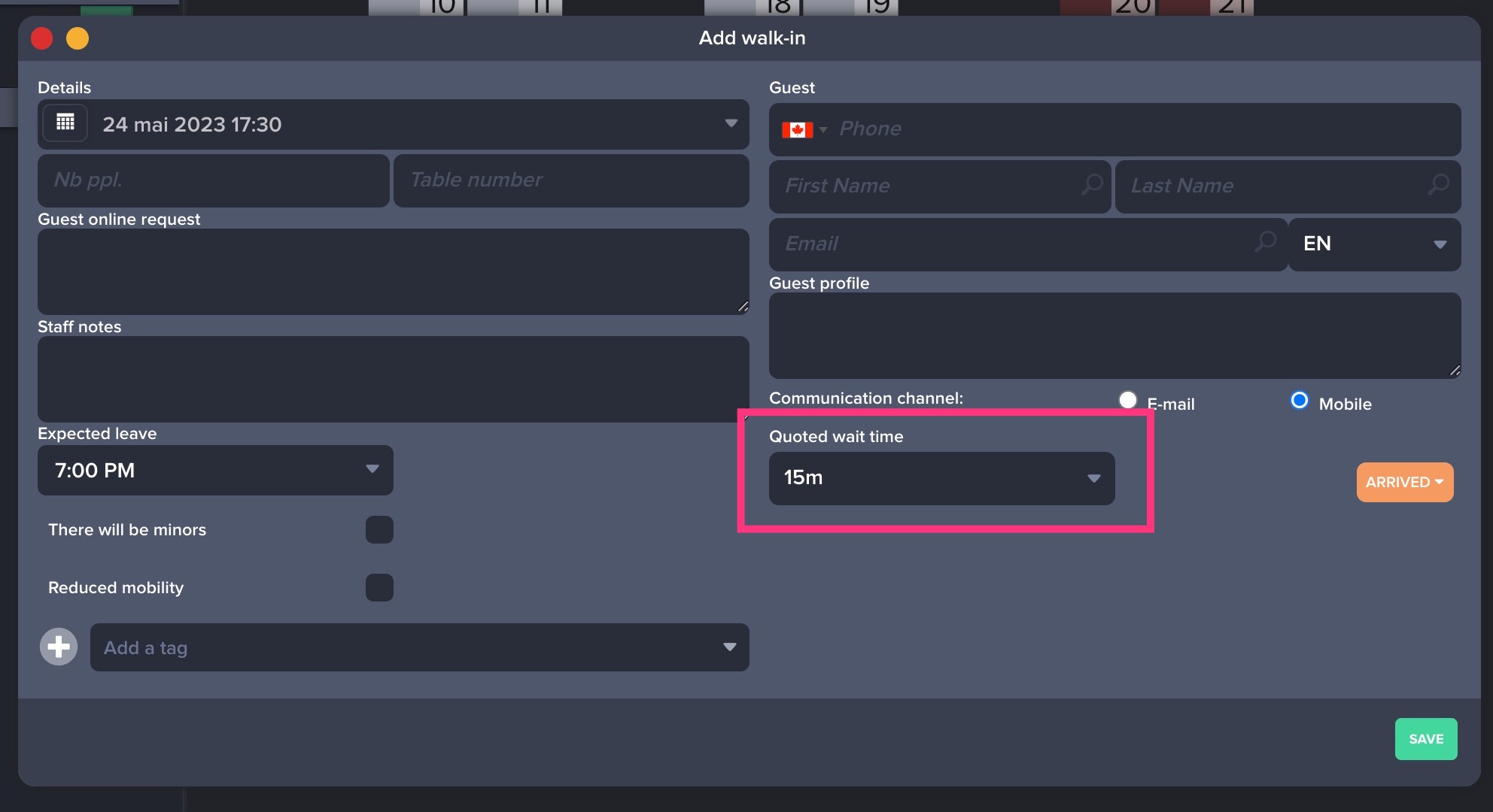 Basic Waitlist – Libro Help Center