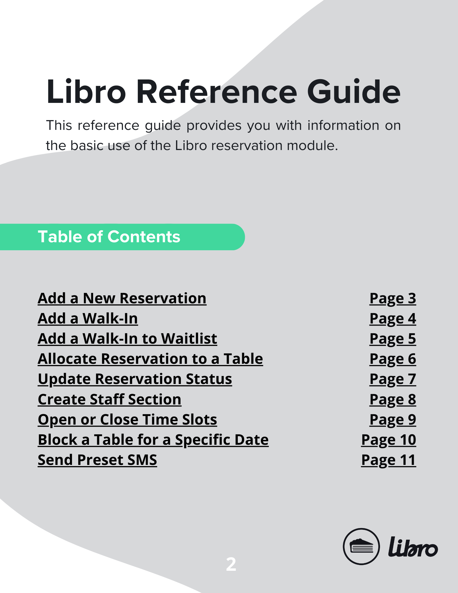User Reference Guide – Libro Help Center