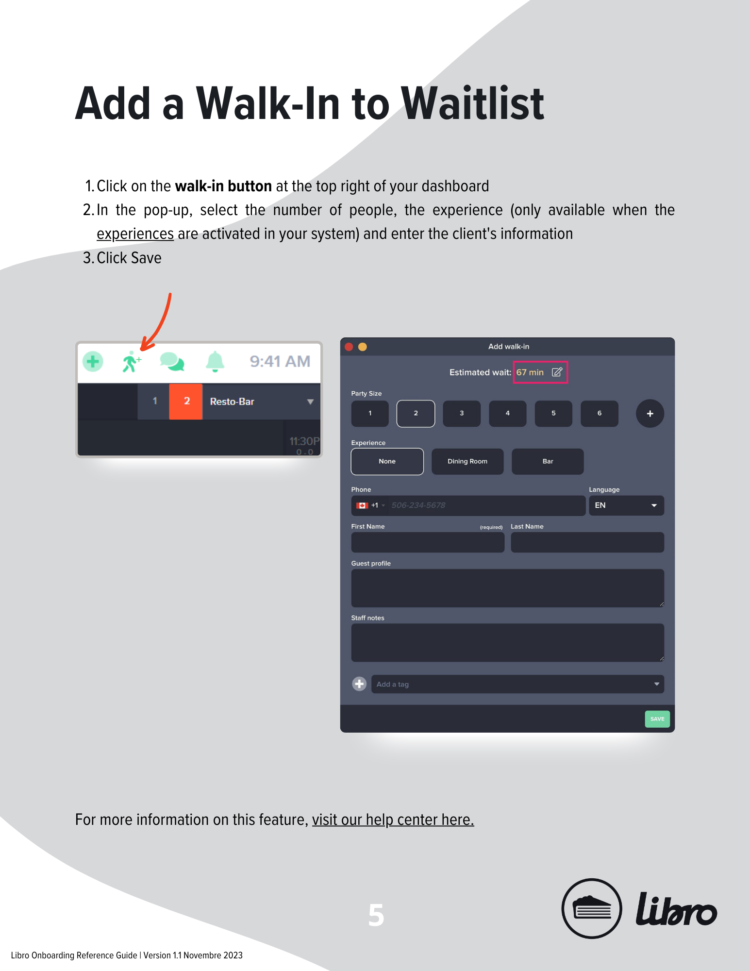 User Reference Guide – Libro Help Center